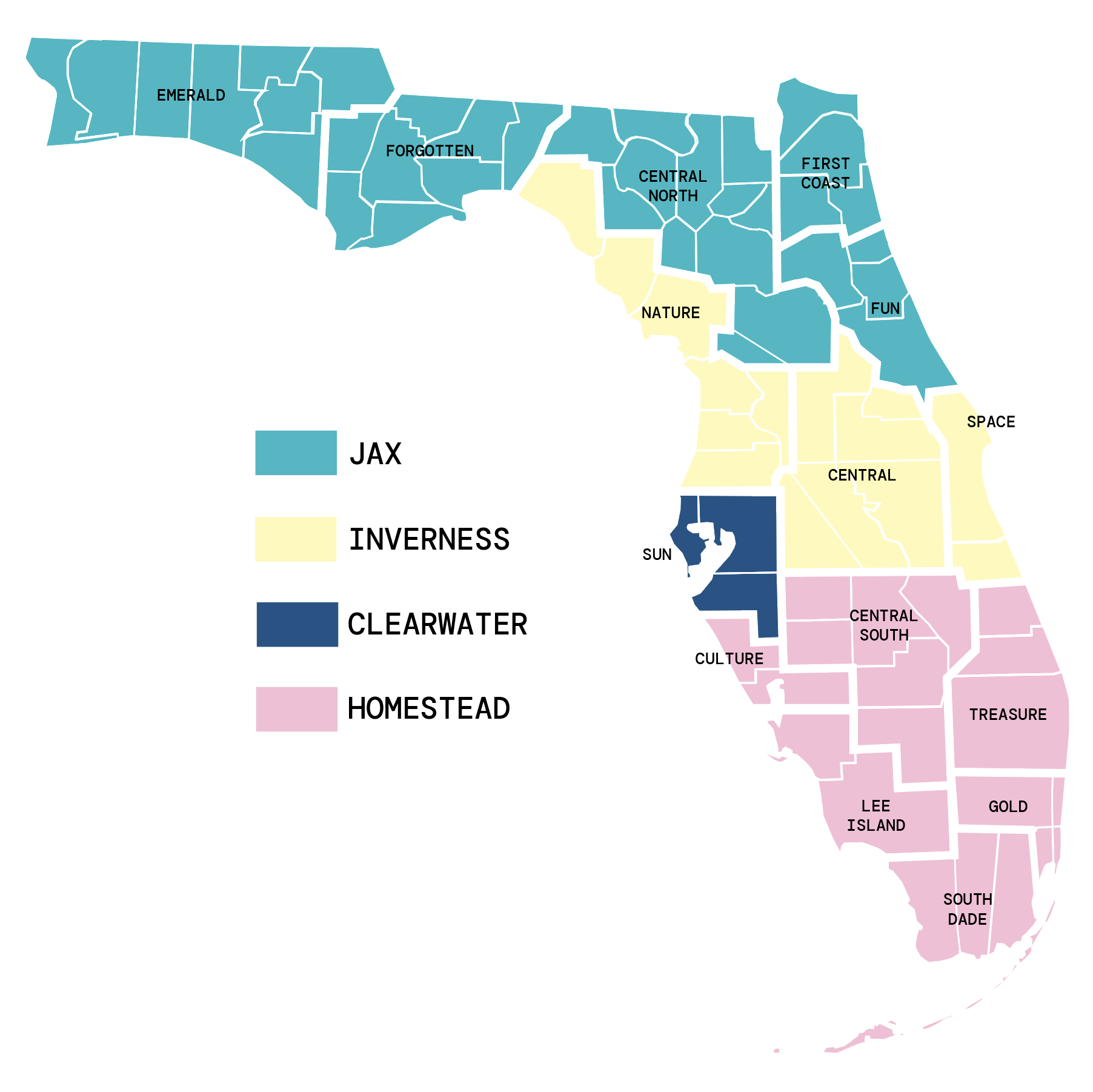 Delivery Regions Coverage – The Flowery